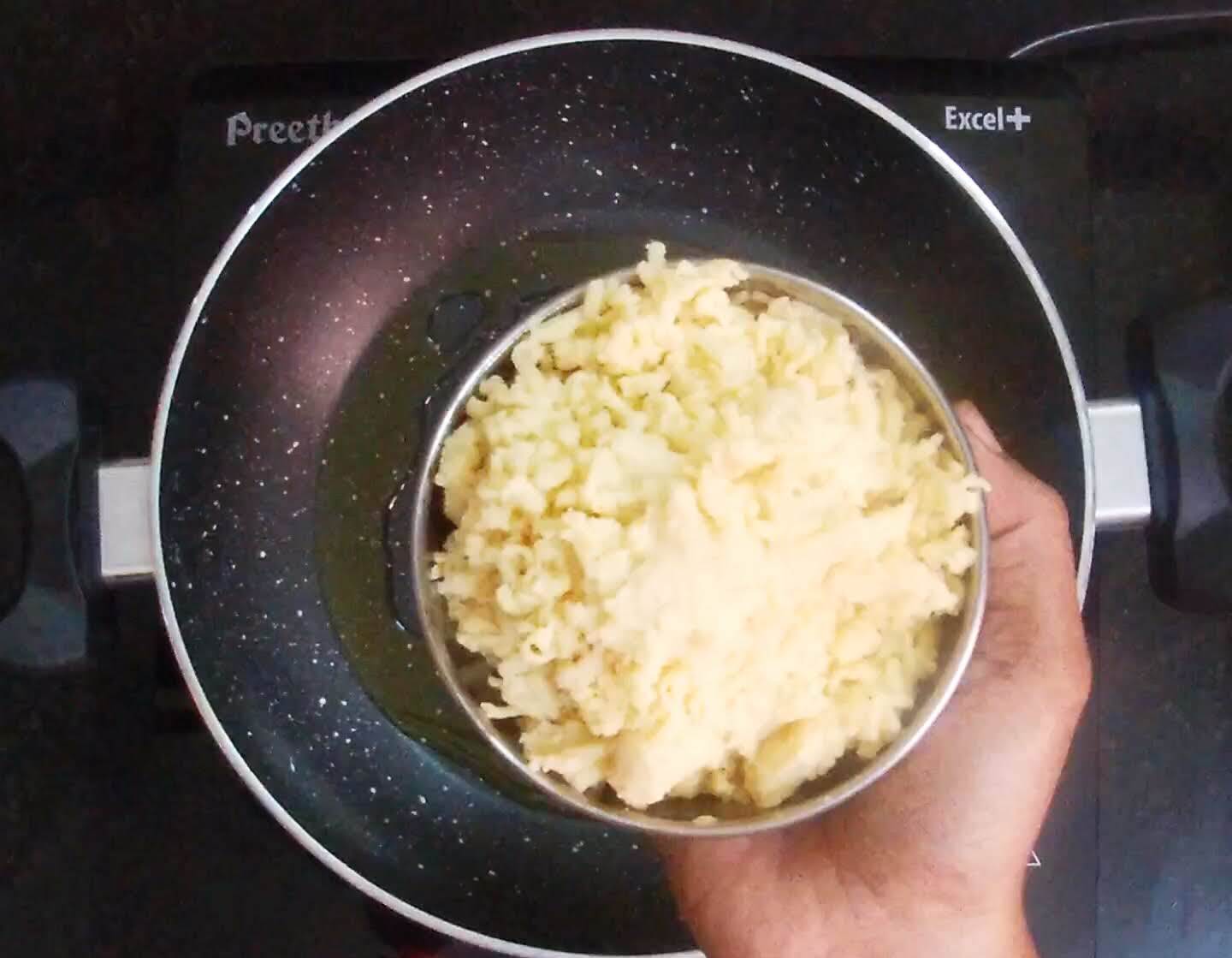 Easy Milk Sweet - Instant milk sweet with kova, condensed milk and sugar