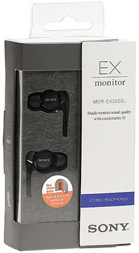 Fones e Cia.: Fone de ouvido Sony MDR-EX300 SL