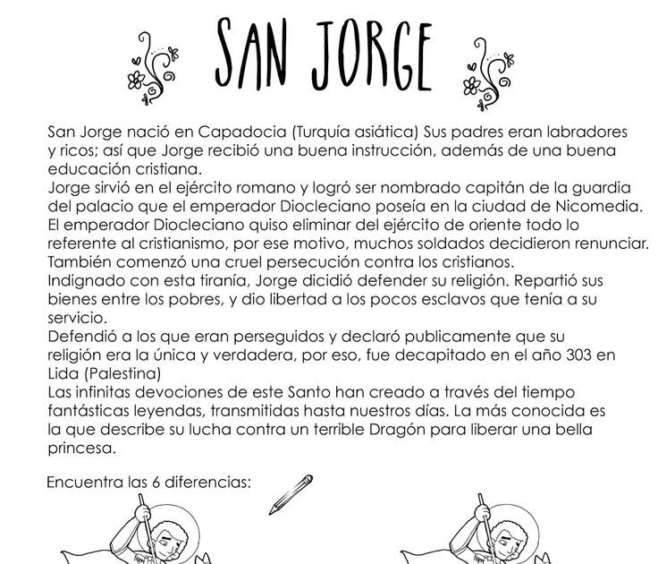 Blog del Profesorado de Religión Católica: Fichas para trabajar San ...