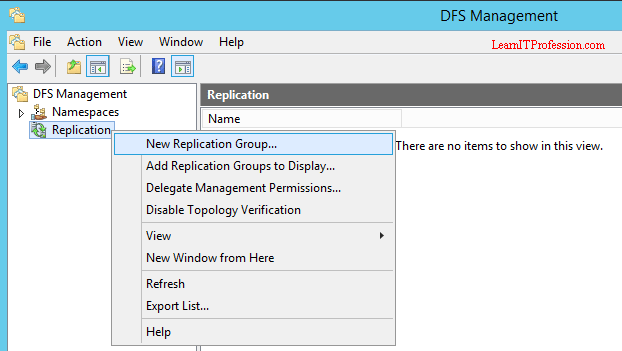 Install And Configure Distributed File System Namespaces And