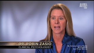 Ladies in Satin Blouses: dr robin zasio - blue satin blouse