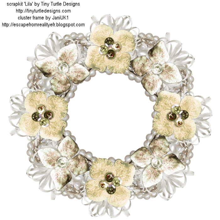 Escape From Reality Blog: FTU Cluster Frames 'Lila' TTD