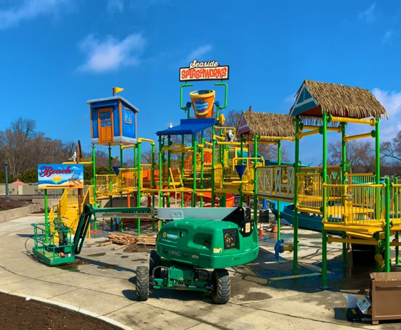 NewsPlusNotes: Dorney Park Shares a Look at Seaside Splashworks Progress
