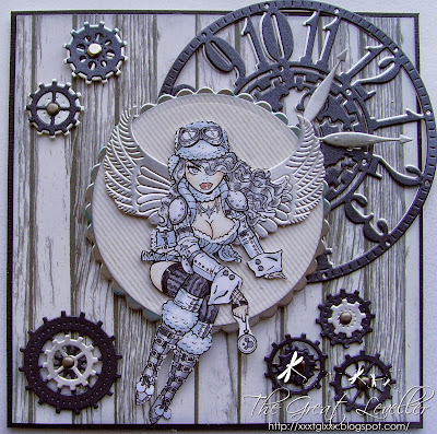 Steampunk Card - Cheery Lynn Designs Inspiration Blog