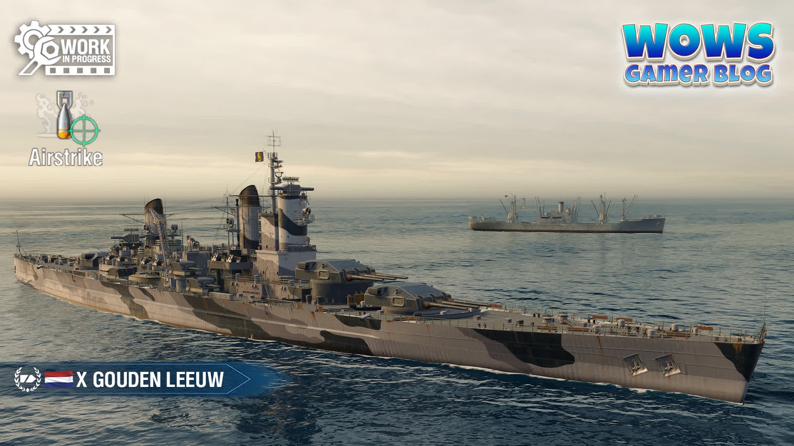 Gouden Leeuw - Researchable Dutch Tier X Cruiser 1940