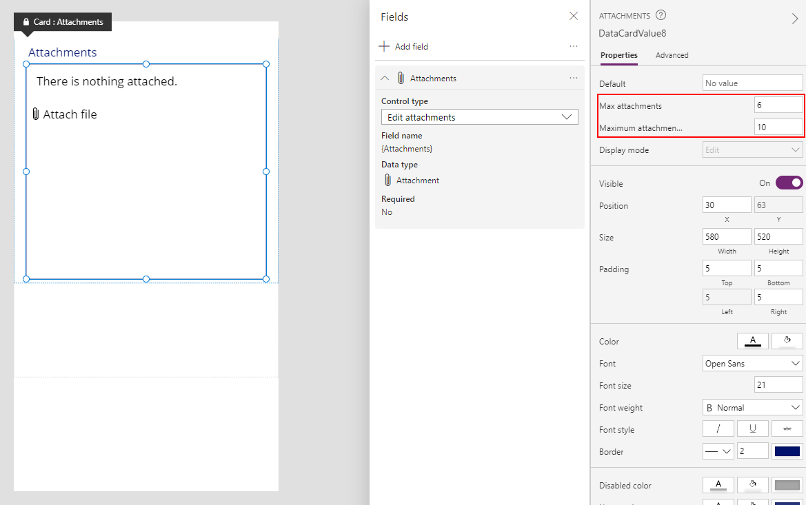 Microsoft BI Tools: Power Apps Snack: Add an Attachments control
