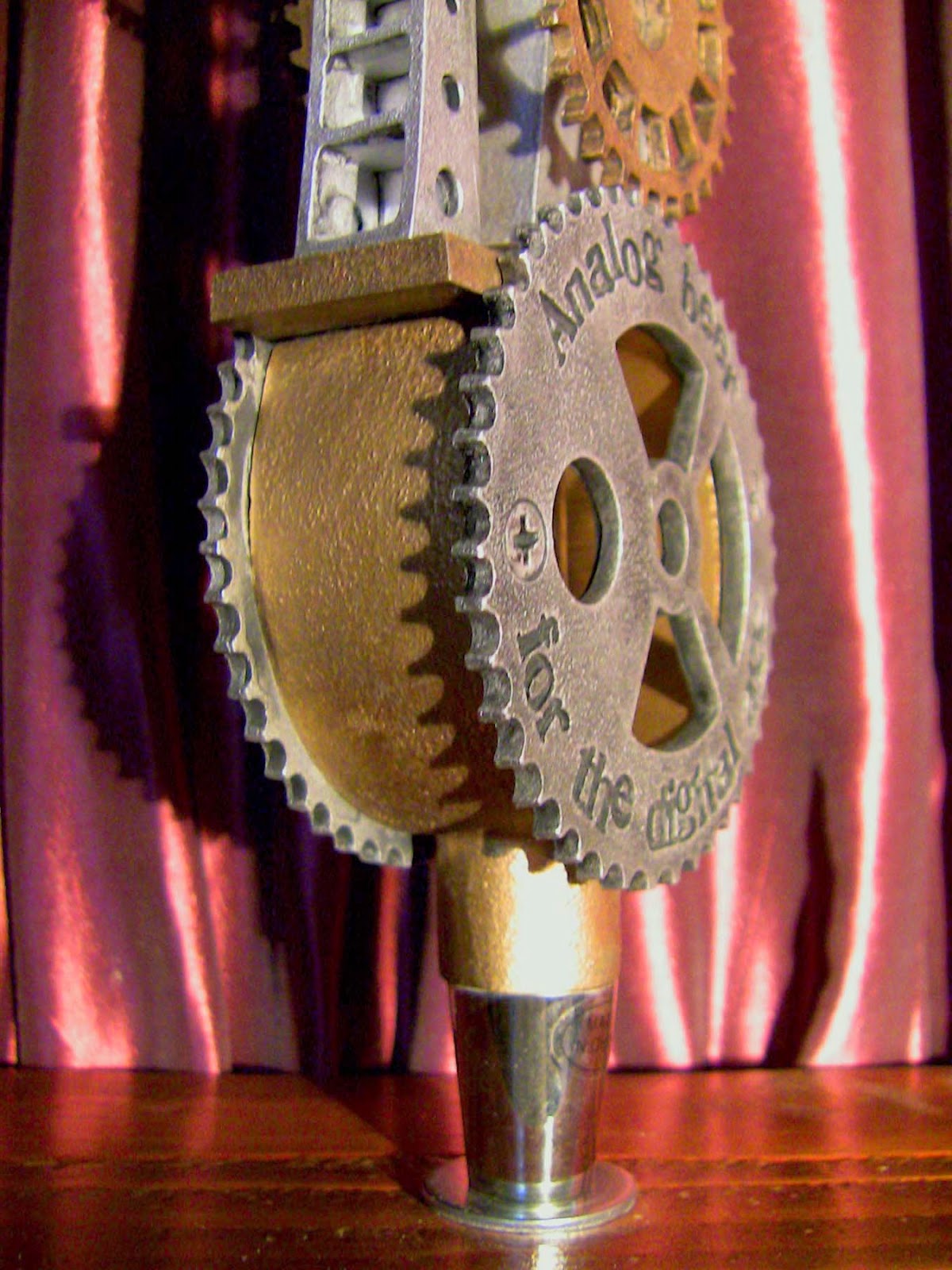 Tap Handle #132: Dogfish Head - Steampunk
