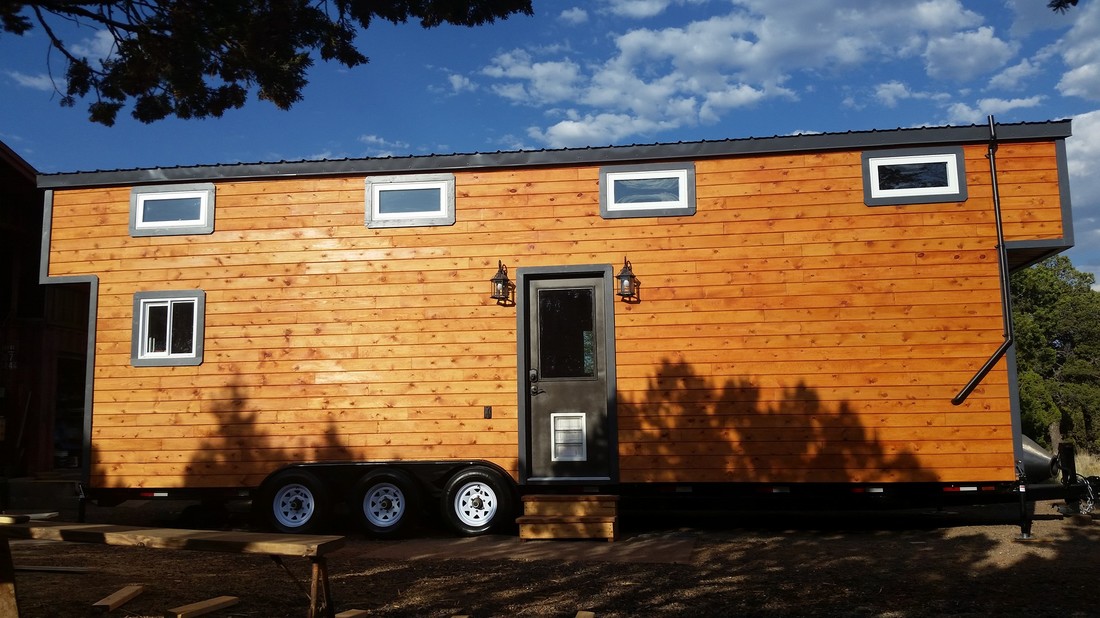 Contemporary Craftsman Tiny Home - TINY HOUSE TOWN