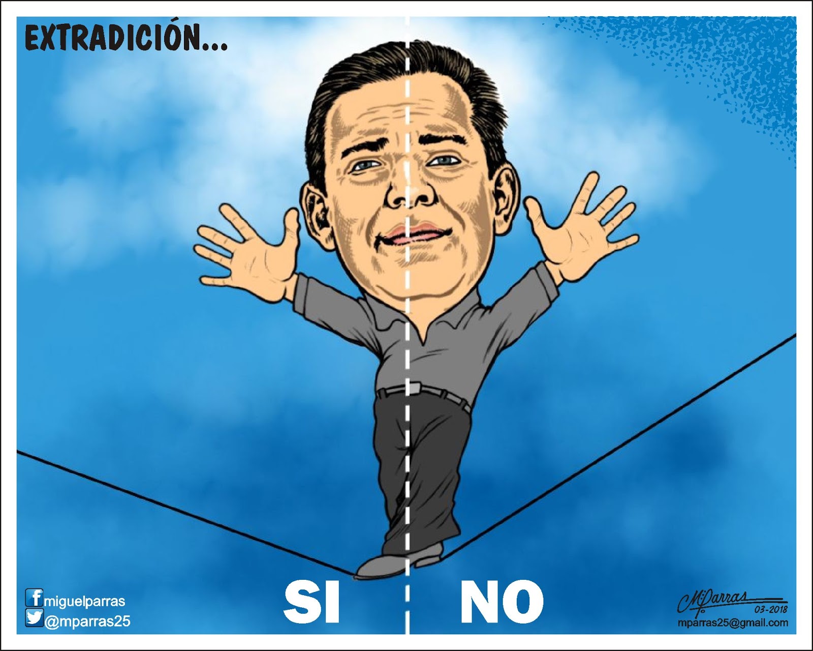 MIGUEL PARRAS: EXTRADICION