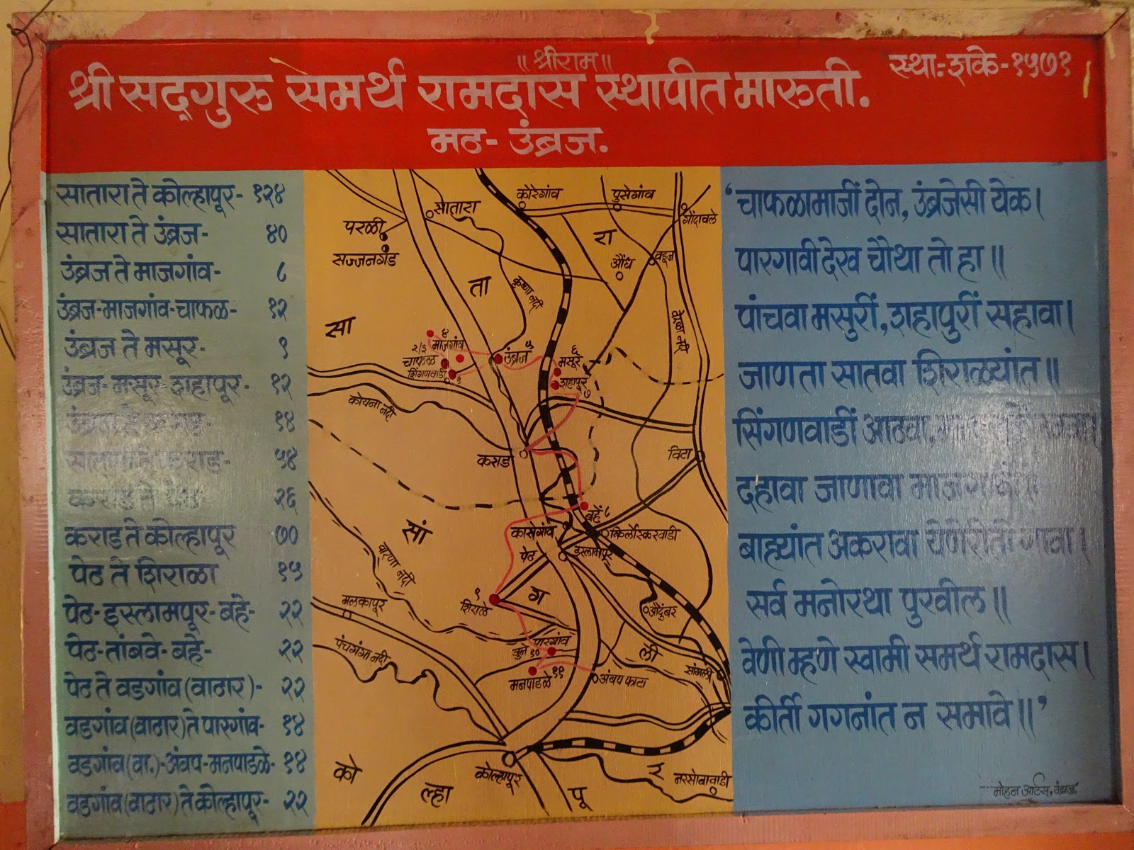 दर्‍यांचा राजा: 11 Maruti Darshan - Ramdas Swami