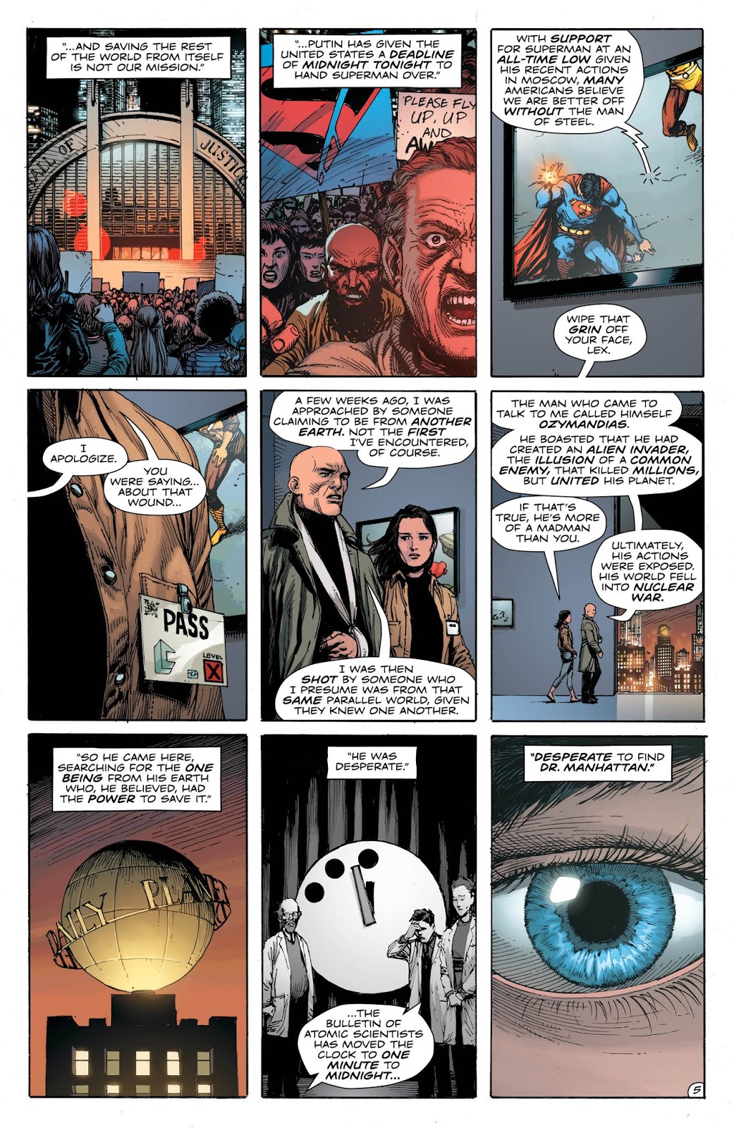 Weird Science DC Comics: Doomsday Clock #11 Review