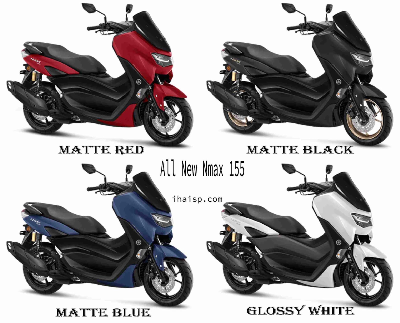 Yamaha Nmax: Harga, Fitur, Spesifikasi dan Warna 2020 - IhaiSP