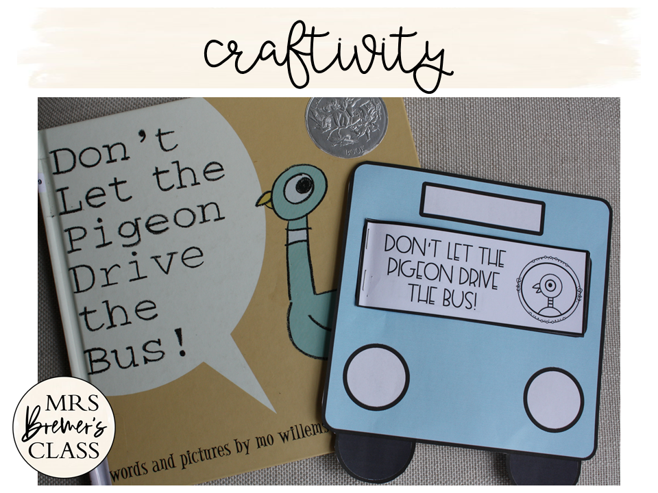 Don't Let the Pigeon Drive the Bus! | Book Study Activities, Class Book ...