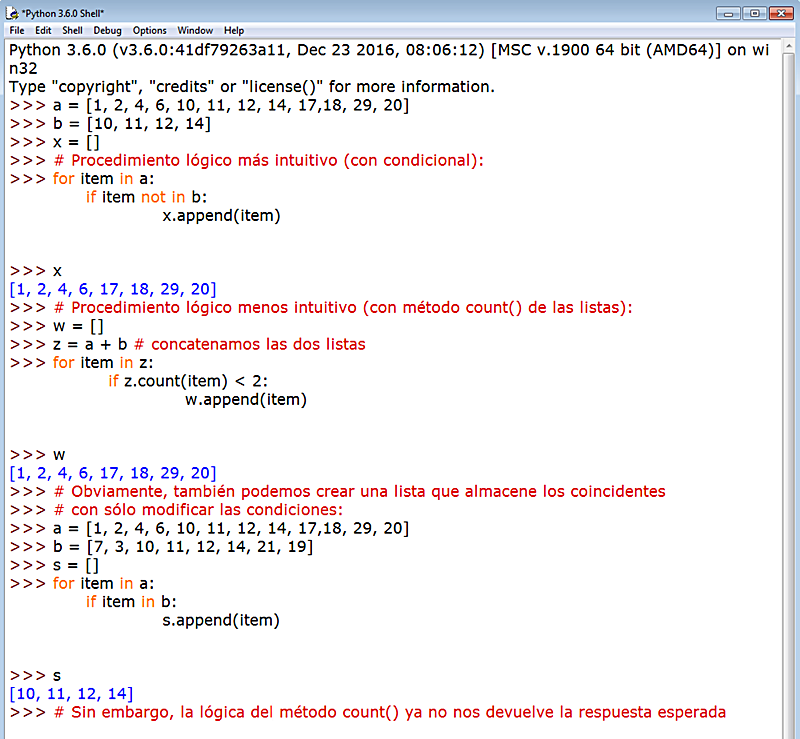 APRENDER A PROGRAMAR CON PYTHON: PEQUEÑOS CÓDIGOS ÚTILES