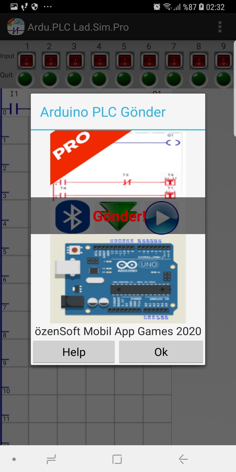 Arduino PLC - Ladder Simulator Pro: 2020