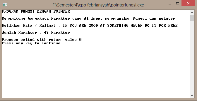 Contoh program pointer bahasa c - blackbap