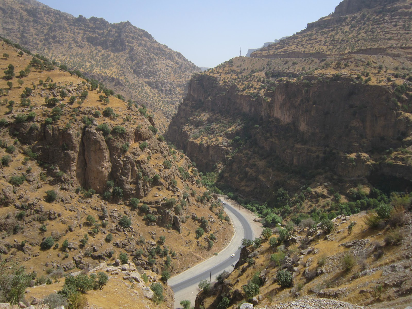Arthur in Iraq/Jordan: Road trip to Rowanduz (North East of Ankawa)