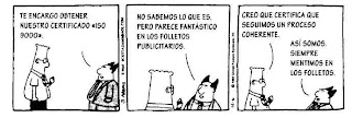 El principio de Dilbert: ISO 9000