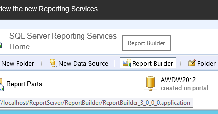 Realized Design: SSRS 2016 - stand alone Report Builder gets an update