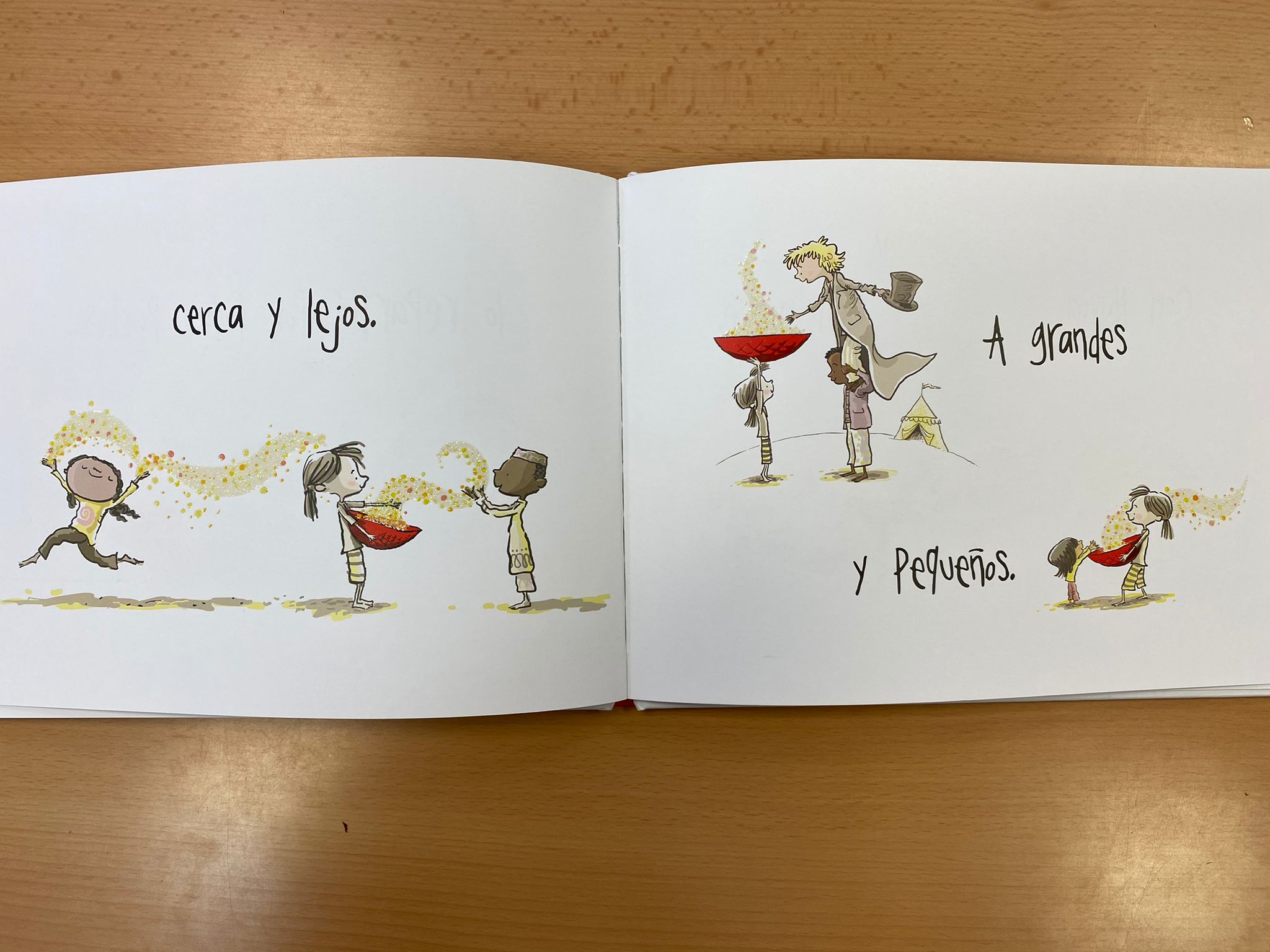 Mis peques del Miguel Delibes : Cuento "Siembra un beso"