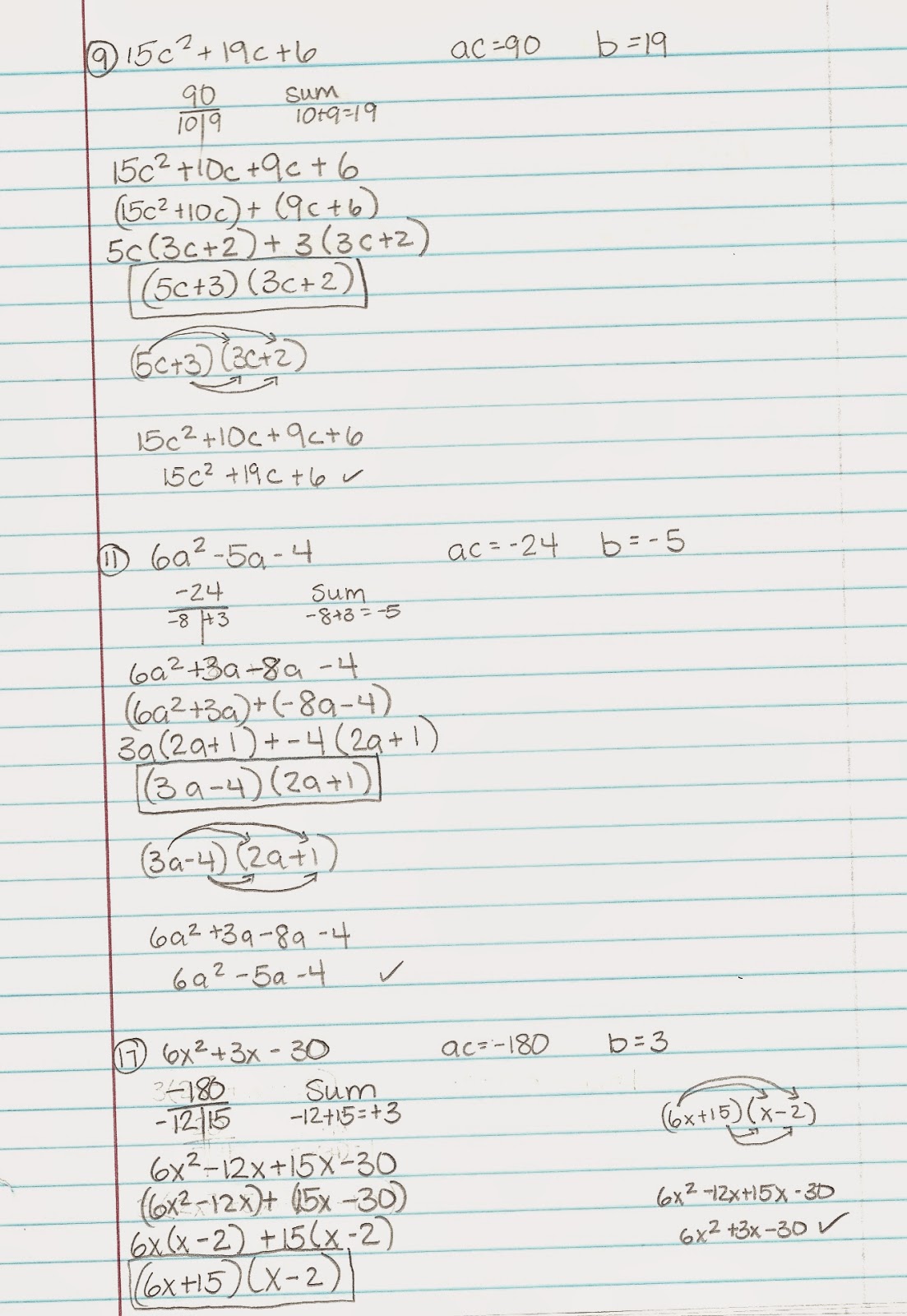 Algebra Alerts Algebra 1 And 2 Algebra 1 Lesson 10 3 Notes And HW Algebra Alerts Algebra 1 And 2 Algebra 1 Lesson 10 3 Notes And HW