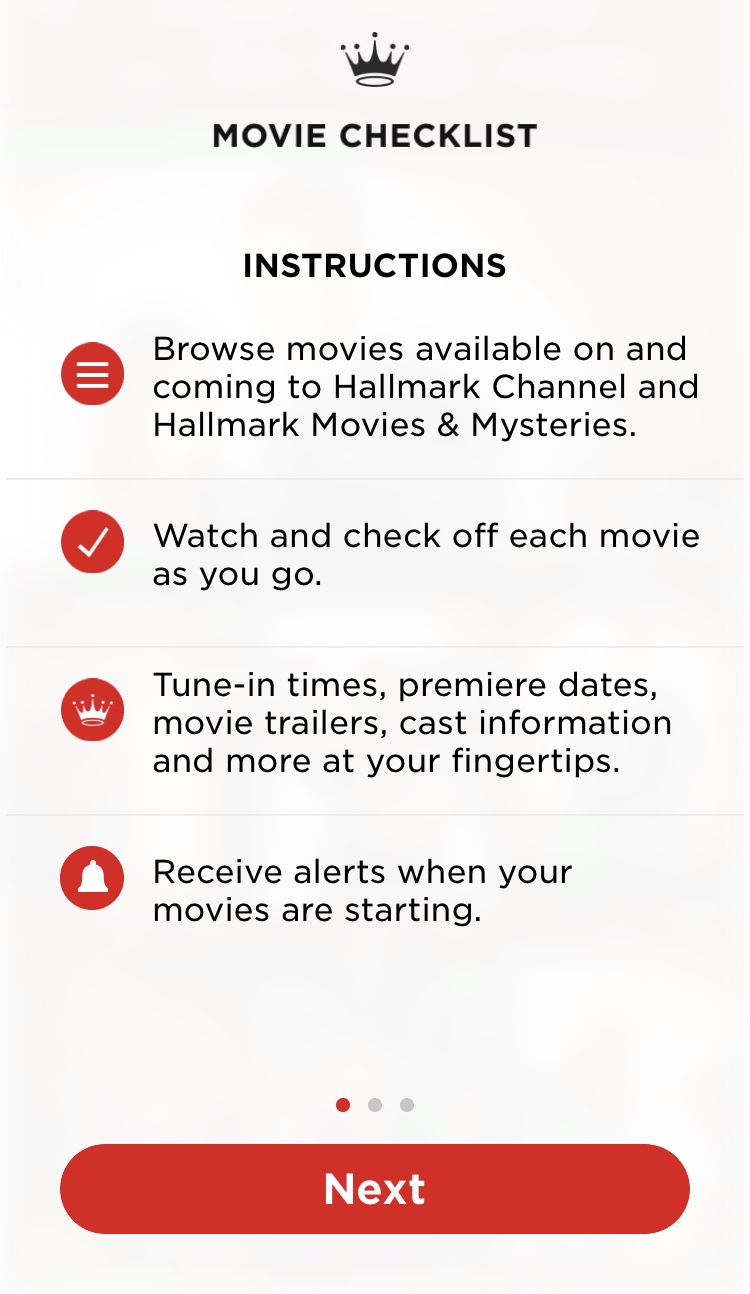 Lazy Girl's Lowdown: Hallmark Christmas Movies Checklist App!
