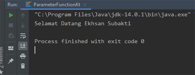 Parameter di dalam Function Kotlin - Belajar Kotlin Parameter di dalam Function Kotlin - Belajar Kotlin