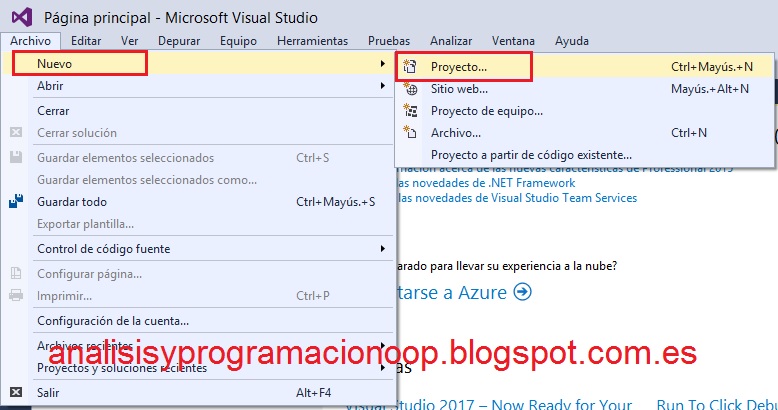 Análisis y Programación: Programación en C#. Cómo hacer un “Hola Mundo ...