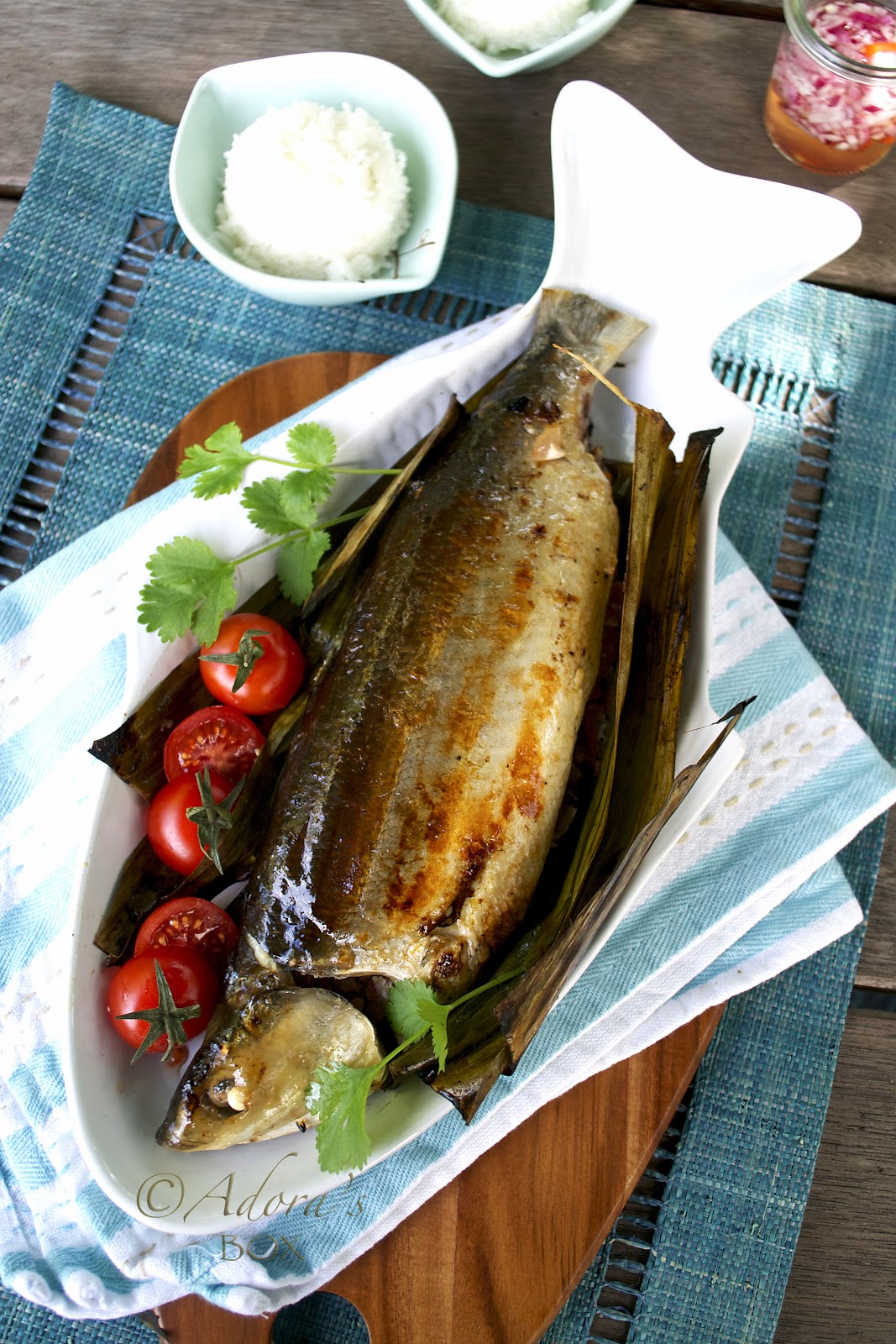 Adora's Box: INIHAW NA BANGUS (GRILLED MILKFISH)