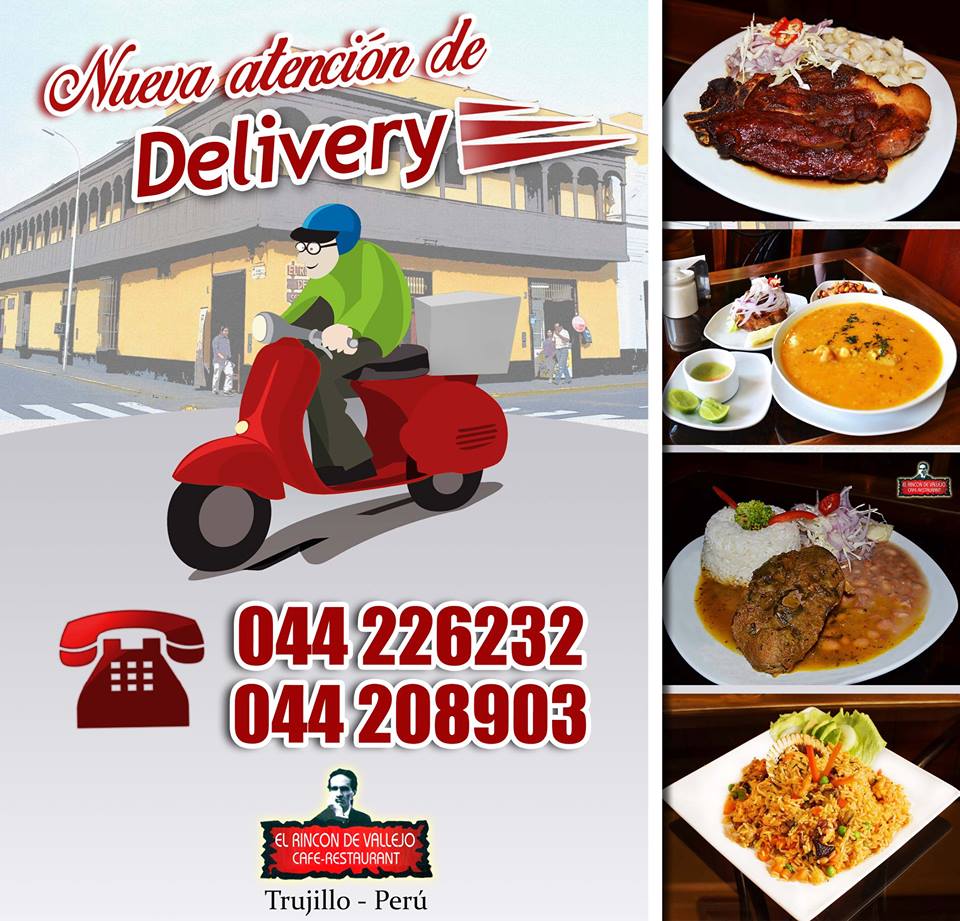 Restaurante El Rincon de Vallejo: Nuevo servicio: Delivery