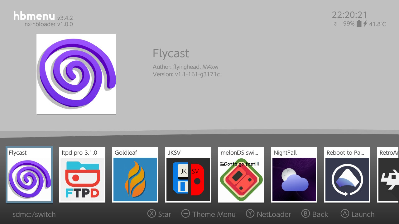 ニンテンドースイッチ ドリームキャストエミュレーターFlycast紹介