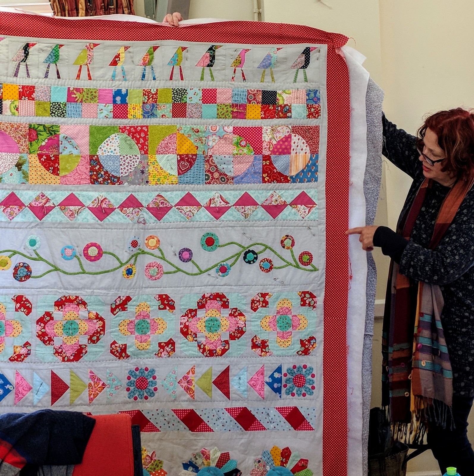 teaching at South West Modern Quilt Guild / CHARM ABOUT YOU