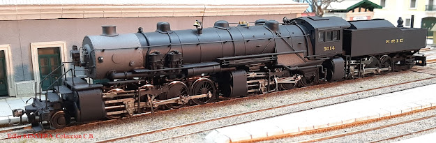 Taller RENVERA: ERIE Railroad 5014. TRIPLEX Locomotive. Baldwin 2-8-8-8-2