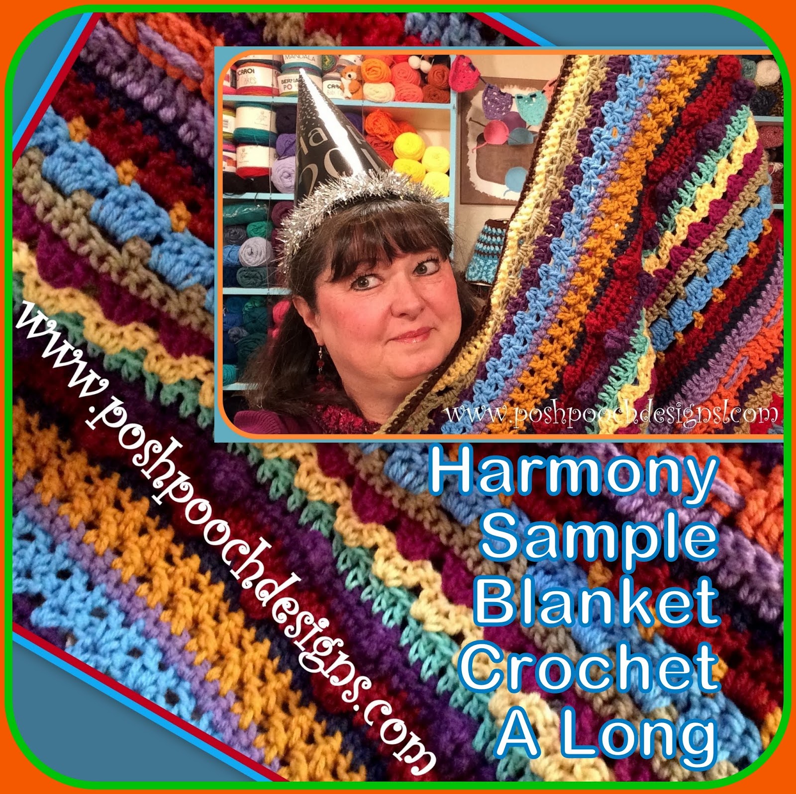 Posh Pooch Designs : Harmony Sample Blanket CAL Stitch 9 - The Spike ...