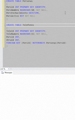 Creación de tablas SQL