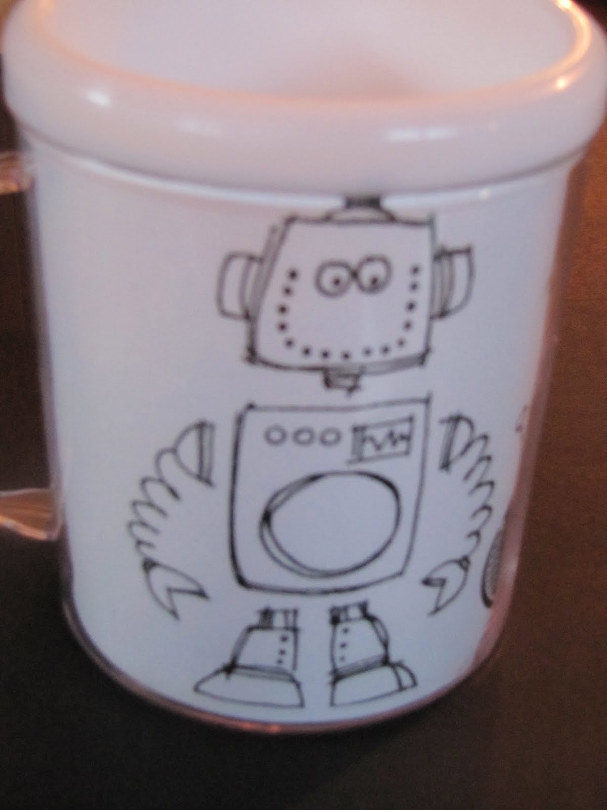 Homemade Beauties By Heidi: Wonderful Wednesday...Robot Mugs for ...