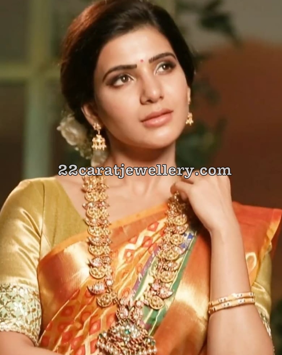 Samantha Nakshi Mango Haram - Jewellery Designs