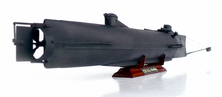The Great Canadian Model Builders Web Page!: CSS H.L. Hunley