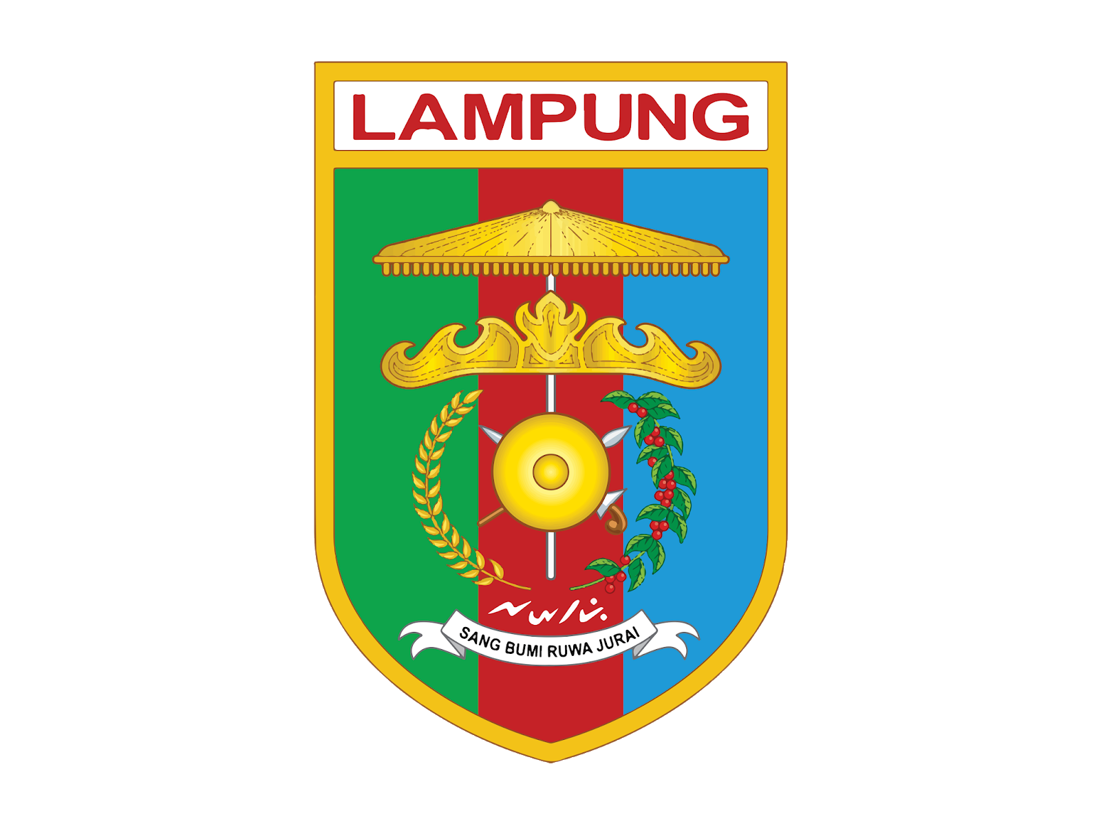 Logo Provinsi Lampung Vector Cdr & Png HD - Biologizone