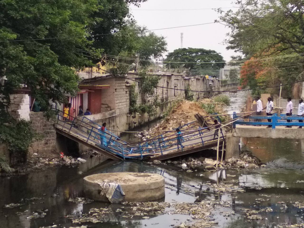 Raghunandan TR Diary: A broken bridge and campaign - Adi's Blog