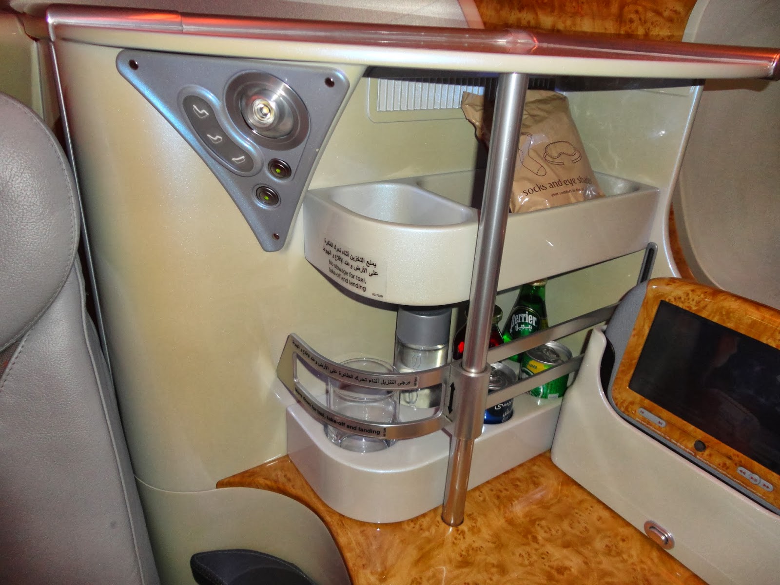 Emirates Airlines A380 Business Class Tour