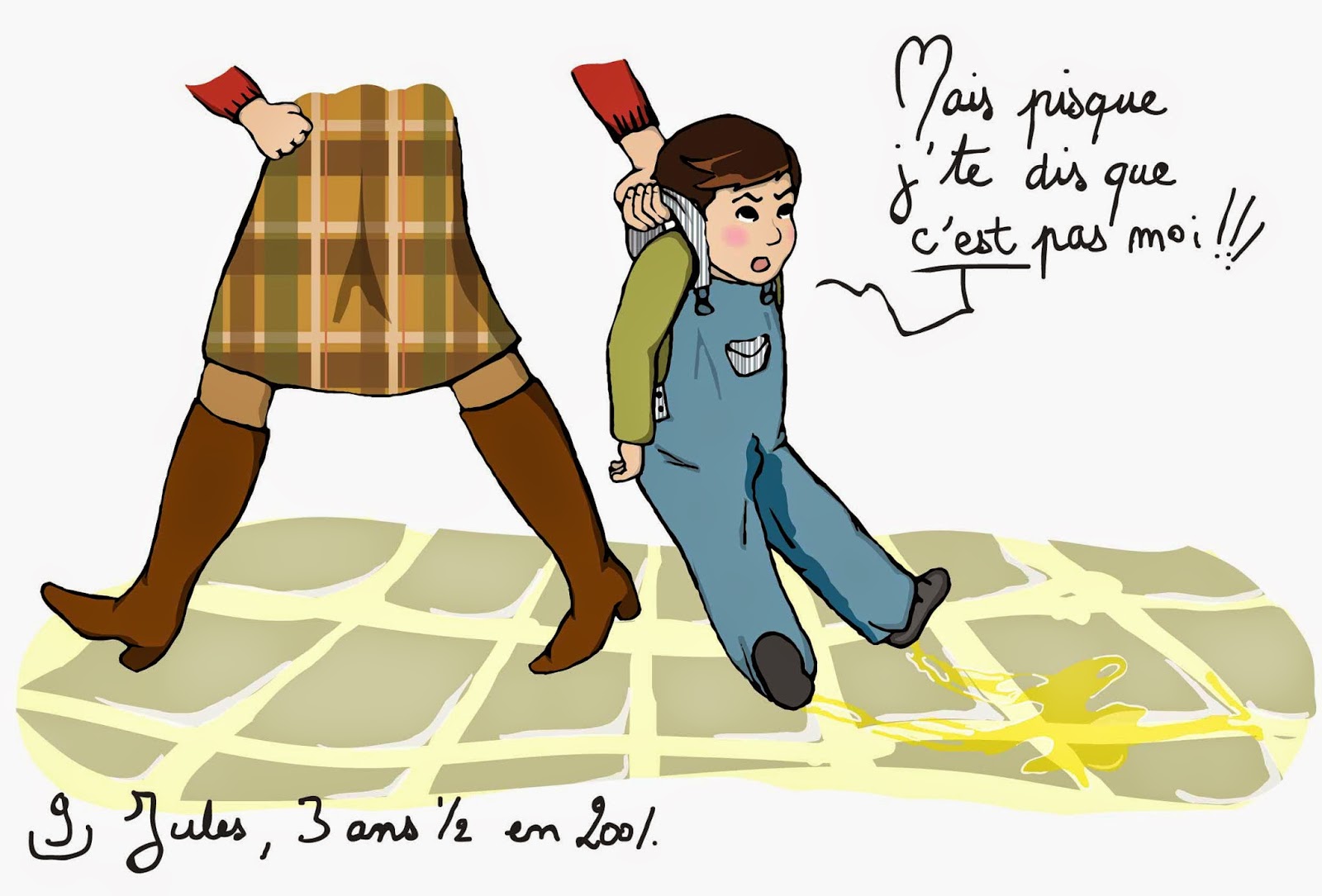 Mots d'enfant illustrés