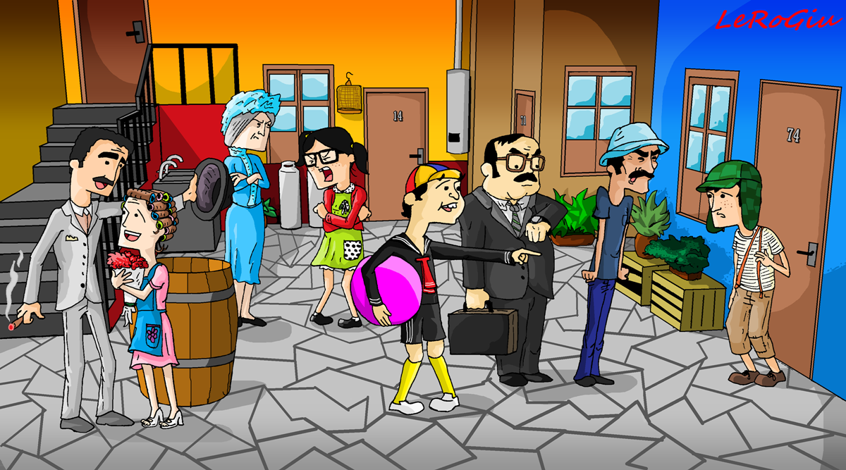 Turma do Chaves - Cia dos Gifs