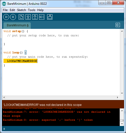 Arduino Blag: Arduino's IDE: And it begins...