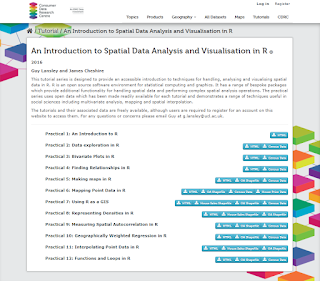 3 cursos de Análise Espacial em R
