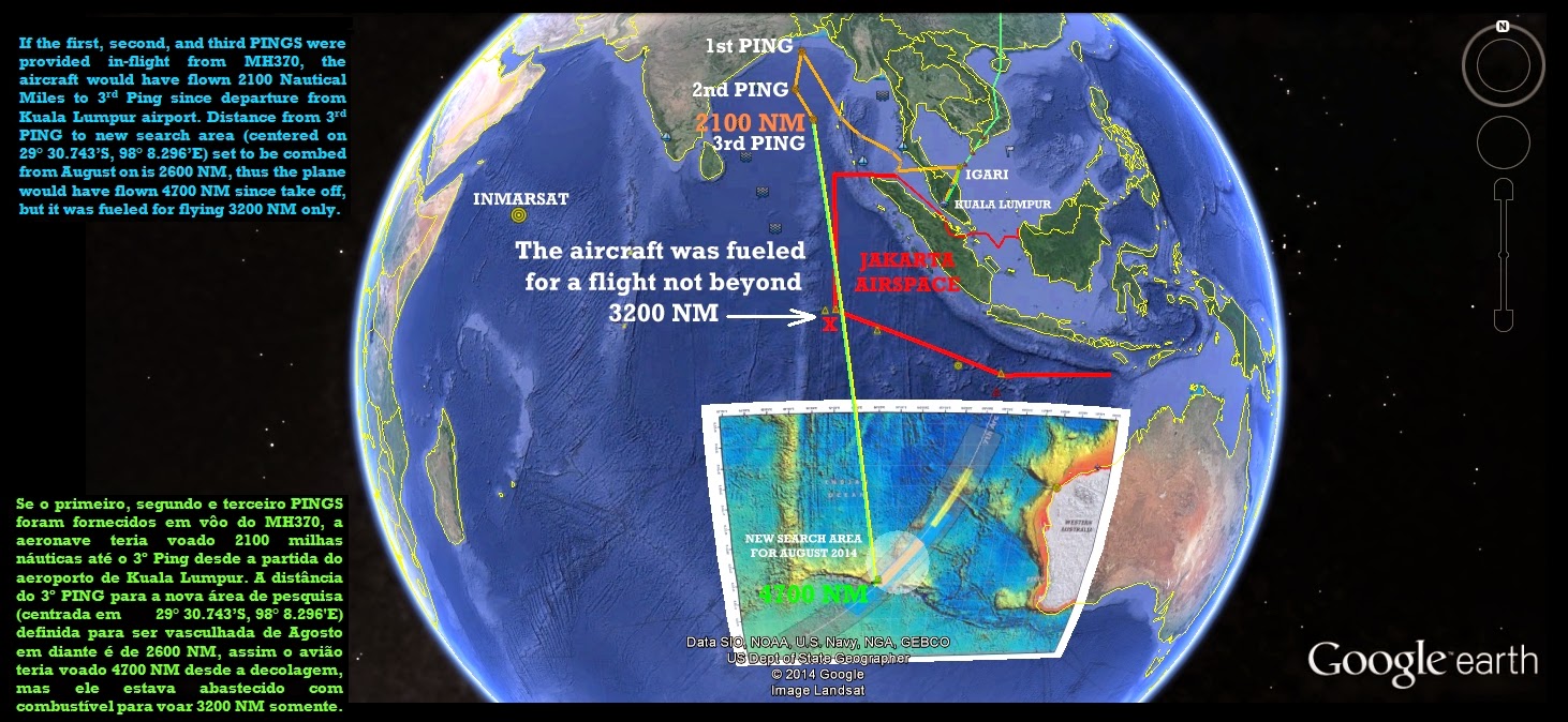 Aviation Troubleshooting: MH370's New Search Area Far From Aircraft ...