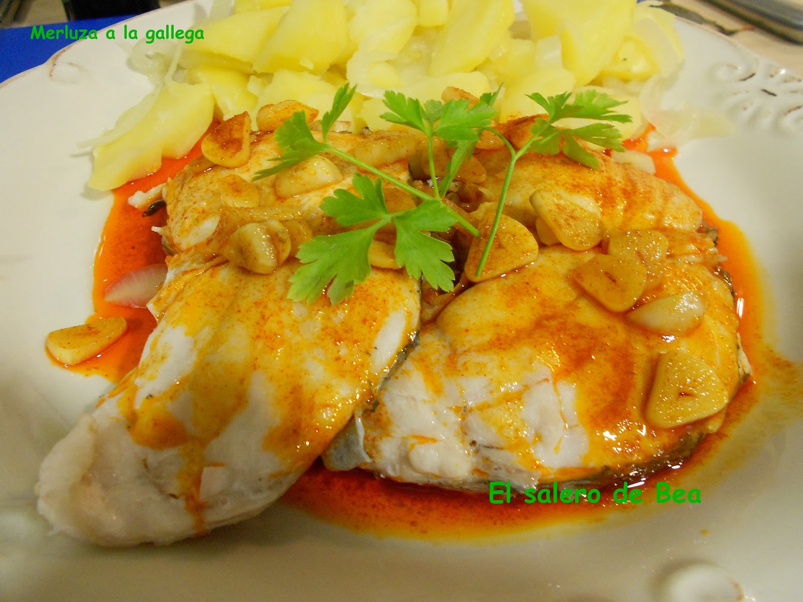 El salero de Bea: Merluza a la gallega