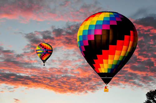 The Art Of Photographing Hot Air Balloons | Mow Design | Graphic Design ...