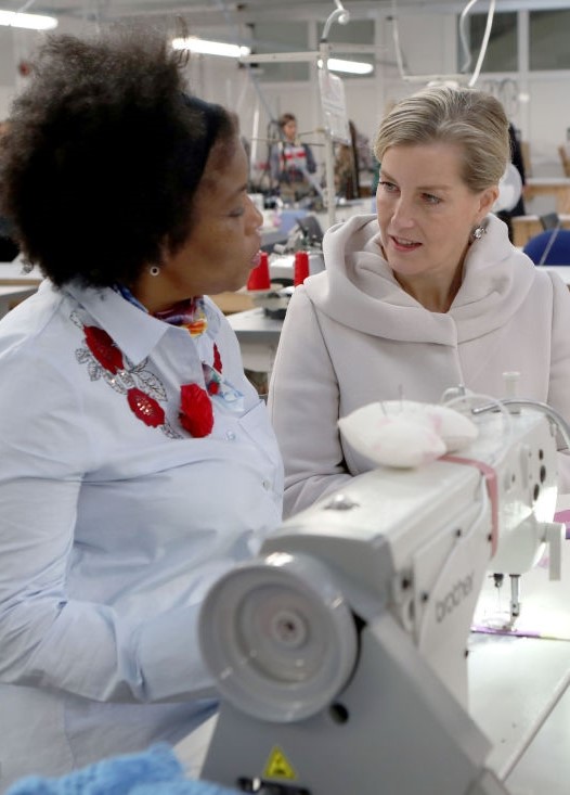 Royal Family Around the World: Sophie, Countess of Wessex visited ...