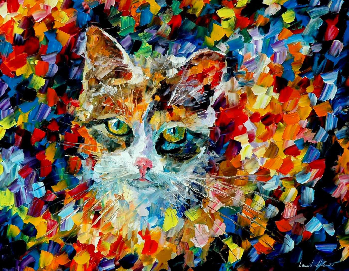 violetas: ARTE Y COLOR , PINTURA ( LEONID AFREMOV )